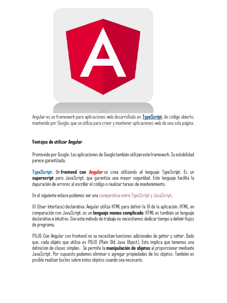 Introduccion A Angular Material | PDF | Script Java | Modelo – Vista – Controlador