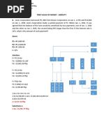 Solved Problems For Deferred Annuity | PDF | Present Value | Interest