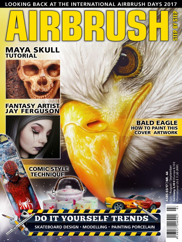 Airbrush Step by Step JulyAugustSeptember 2017 English Edition PDF ...