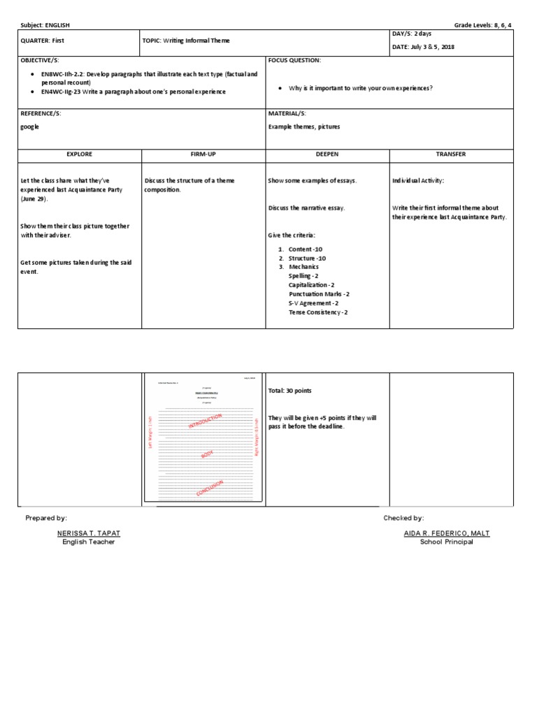 1st Week of July (3,5) | PDF | Communication | Cognition