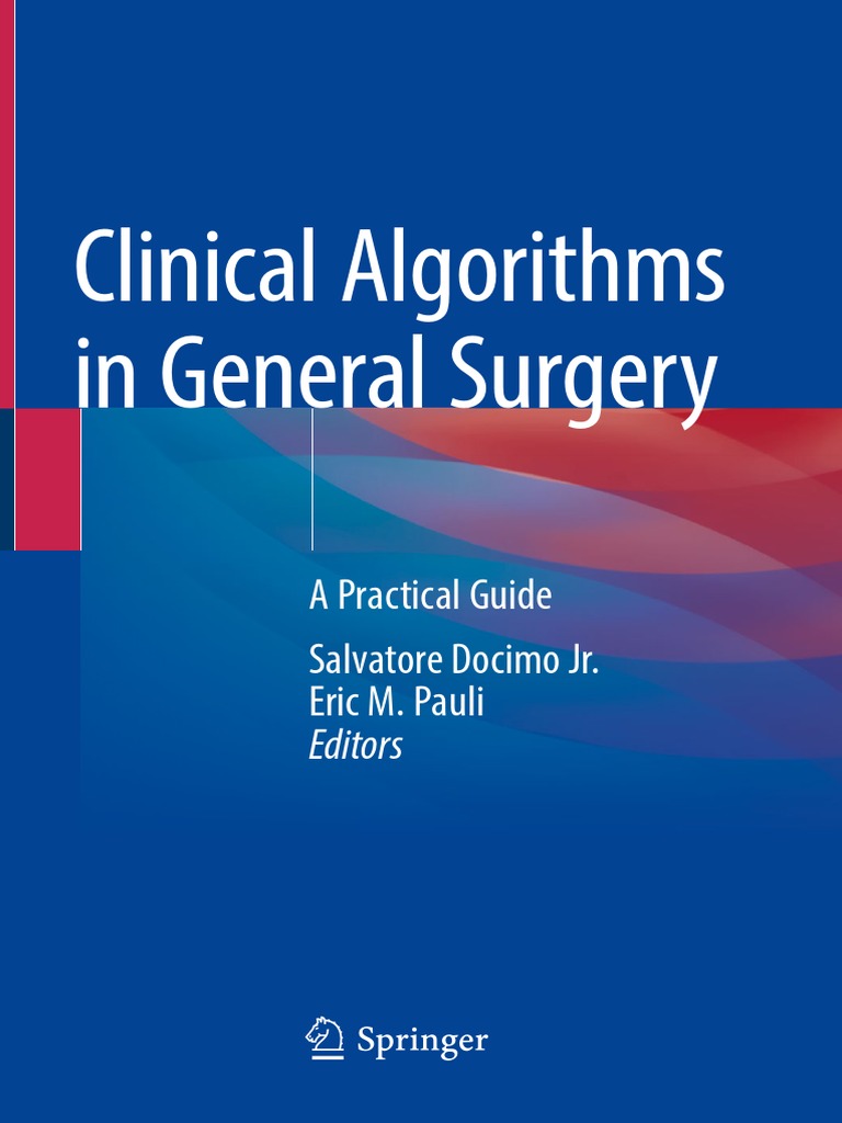 Clinical Algorithms in General Surgery | PDF | Doctor Of Medicine ...