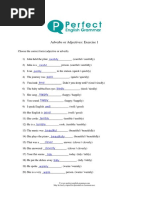 Proper Adjectives Practice Exercise | PDF