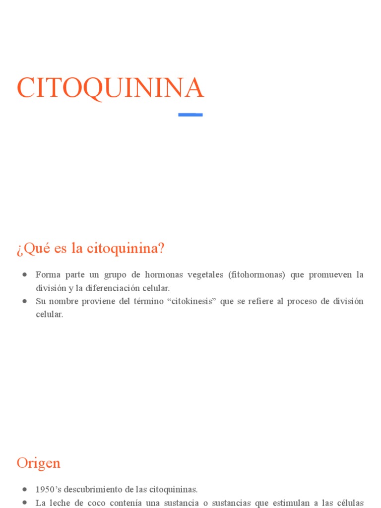 CITOQUININA | PDF | Auxina | Bioquímica