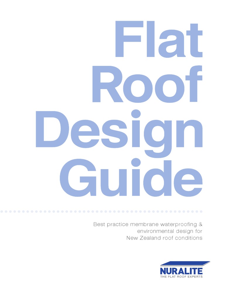 Nuralite Flat Roof Design Guide | PDF | Roof | Sustainable Design
