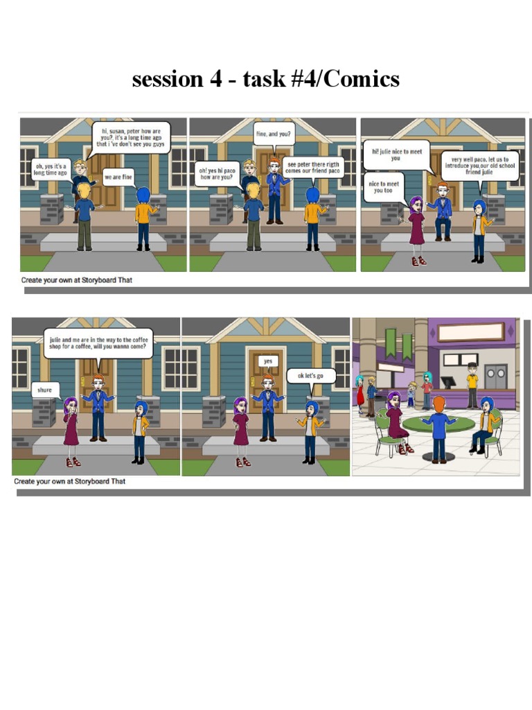 Task 4 - Comics | PDF