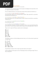 Fibonacci Spiral Worksheet | PDF