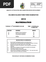 Mathematics Form 2 - Question Paper | PDF | Vertex (Graph Theory ...
