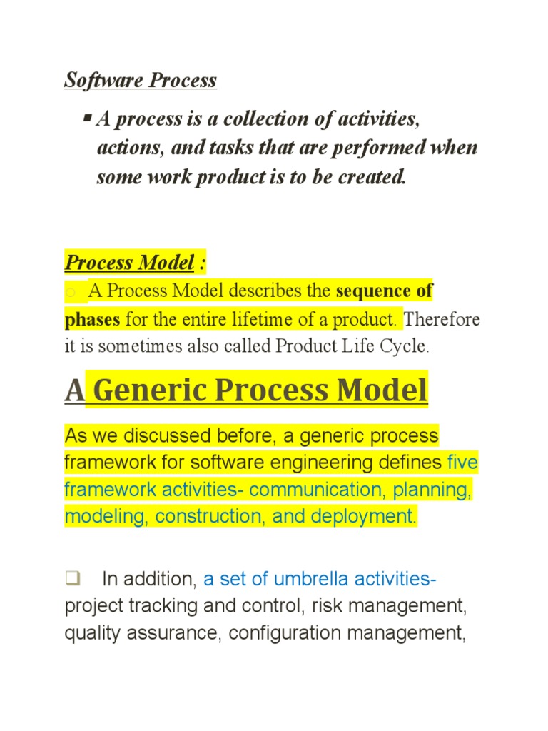 Process Model | PDF | Agile Software Development | Systems Engineering