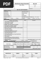 Electrical Panel Inspection Checklist Free Template | PDF