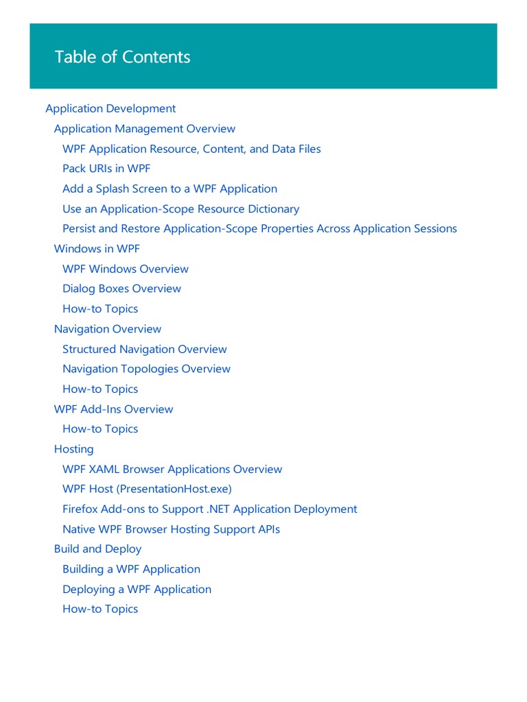 Wpfappdev | PDF | Extensible Application Markup Language | Windows Presentation Foundation