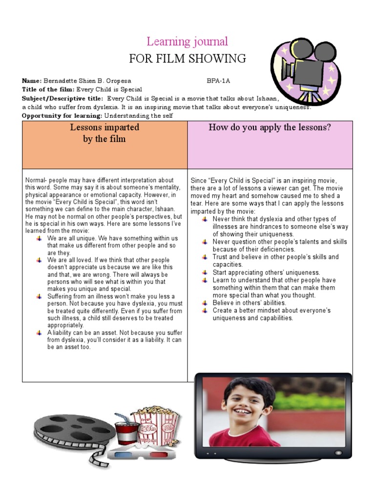 Every Child Is Special Movie Review | PDF | Dyslexia | Applied Psychology