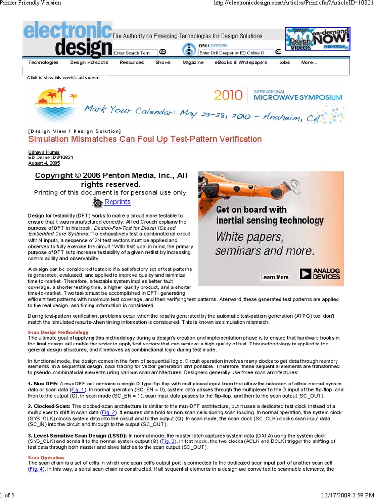 Simulation Mismatches PDF | PDF | Computer Engineering | Electronic ...