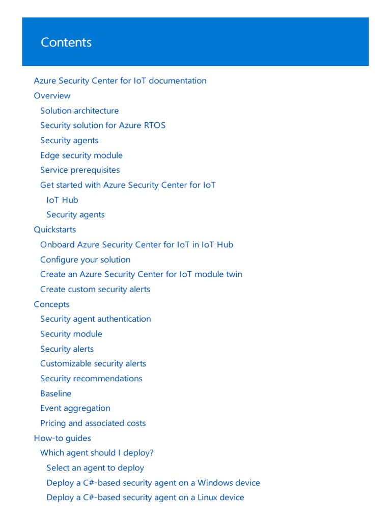 Azure IOT Security PDF | Download Free PDF | Microsoft Azure | Internet ...
