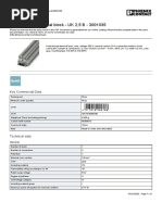 Comparison Sheet of Terminals (Wago - Phoenix) | PDF | Science ...