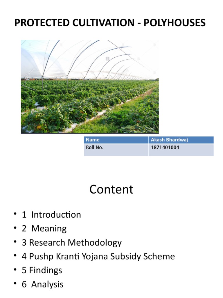 Polyhouse 1870401004 | PDF | Greenhouse | Agriculture