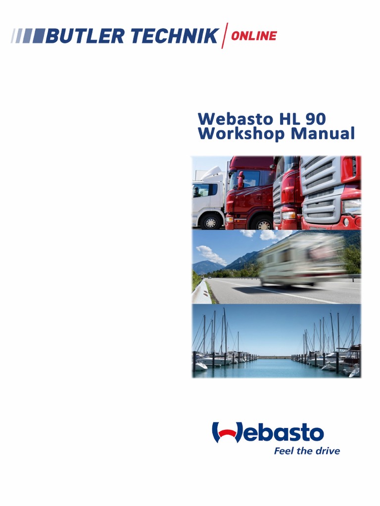 Webasto HL90 Workshop Manual PDF | PDF | Thermostat | Combustion