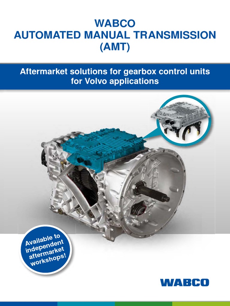 Wabco Automated Manual Transmission (AMT) : Aftermarket Solutions For ...