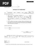 DENR Sample Forms | PDF