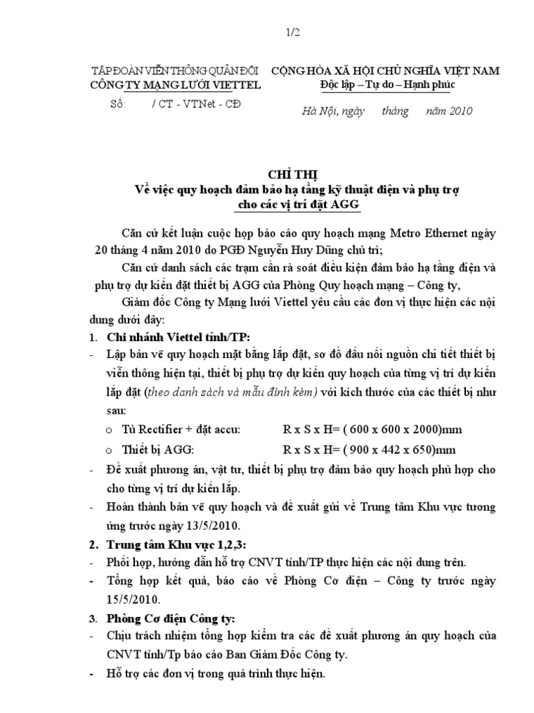 CT quy hoach TT huyện | PDF