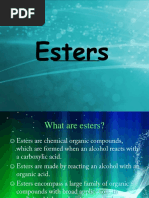 Organic Chemistry - Esters Lab & Lab Report (Making Scents of Esters ...