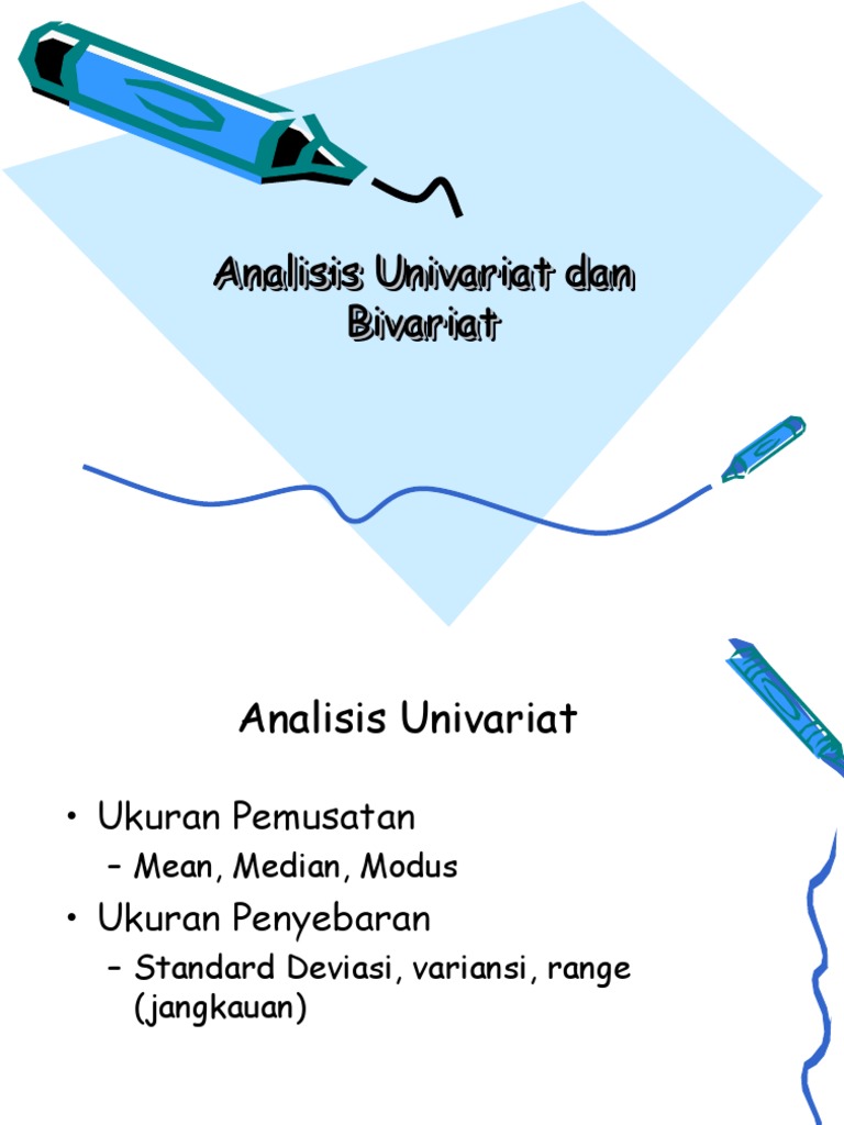 Analisis Univariat dan Bivariat Statistik | PDF