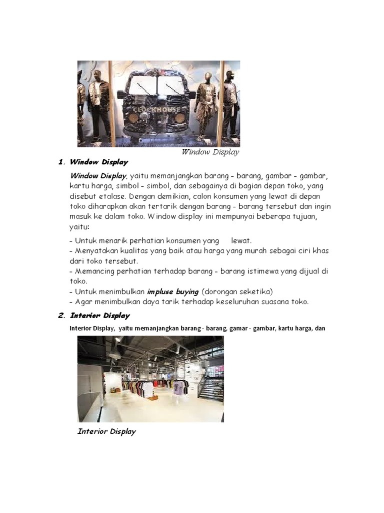 Macam-Macam Display 2 | PDF