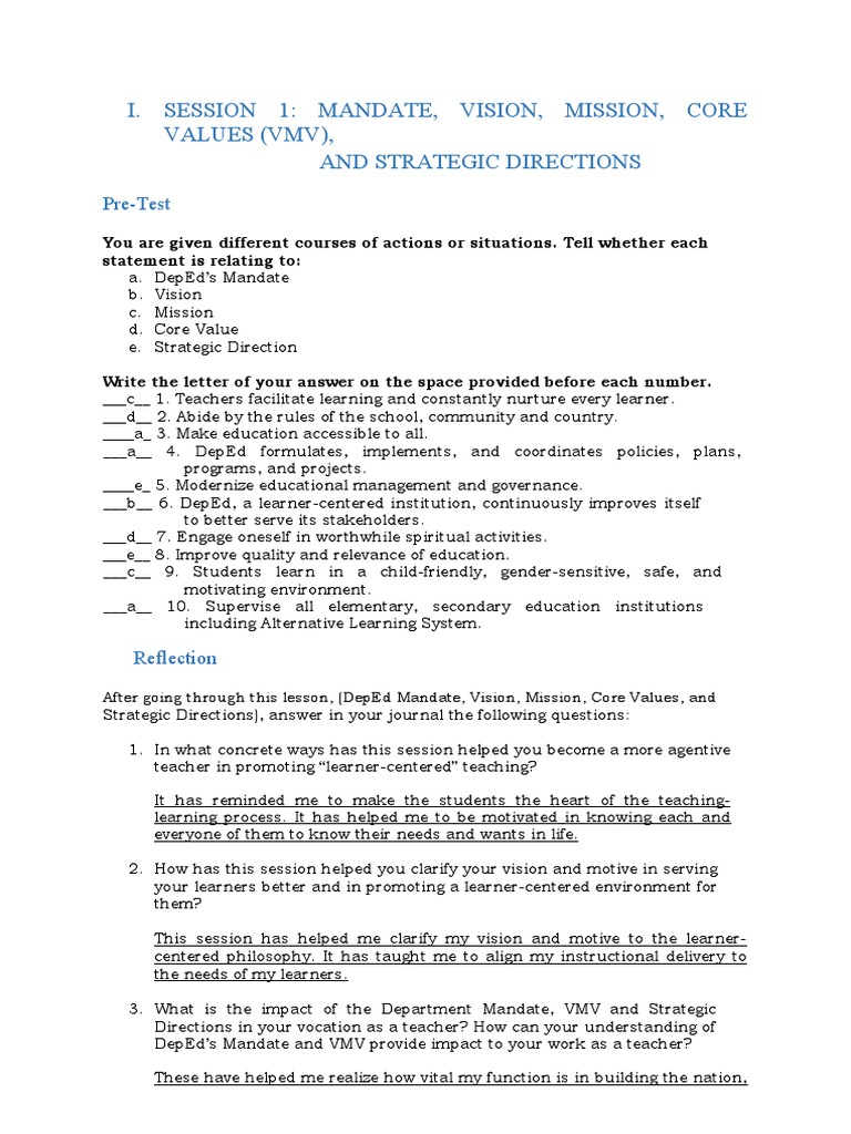 Module 1 Tip | Download Free PDF | Teachers | Educational Assessment