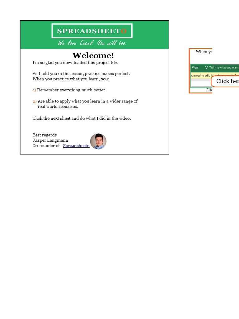 Getting Started Lesson 1 Project File | PDF | Business