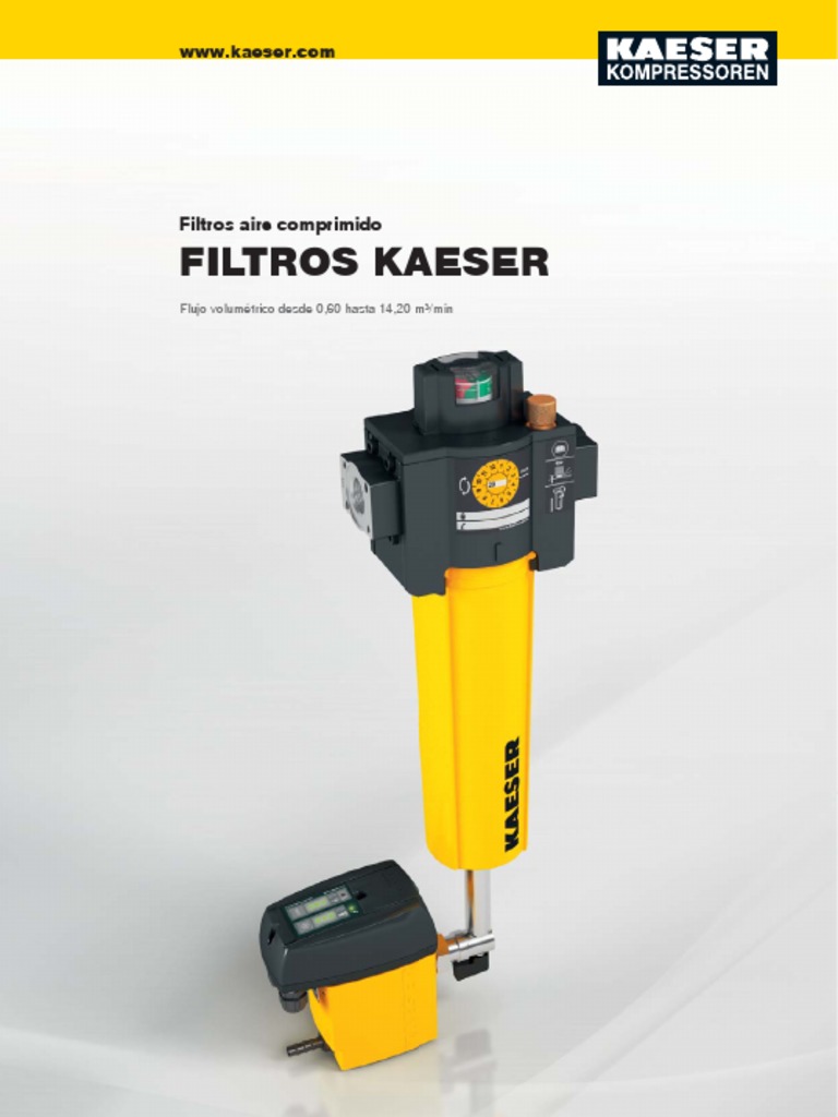 Kaeser Manual PDF | PDF | Filtración | Procesos industriales