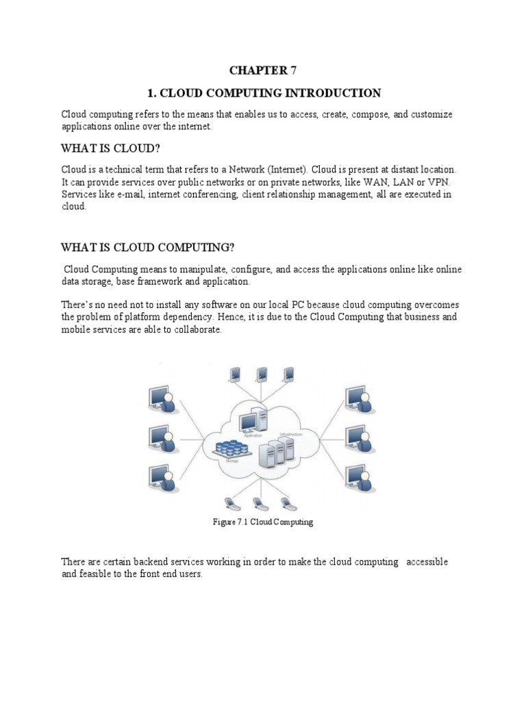 Chapter 7 IoT | PDF | Cloud Computing | Internet Of Things