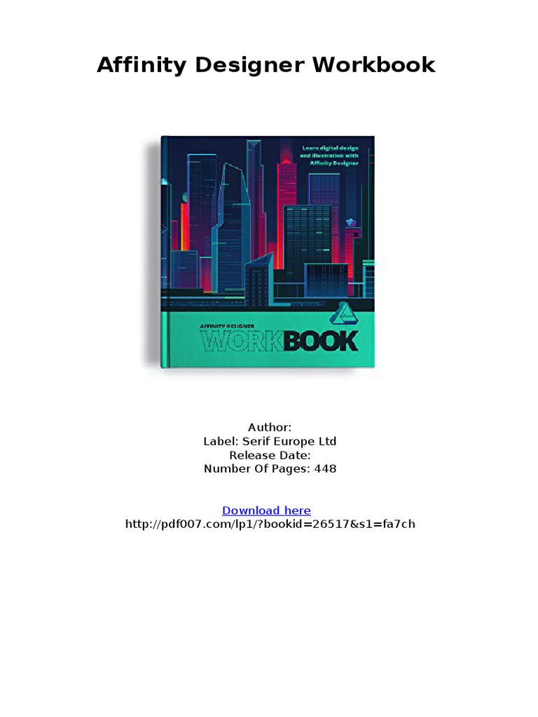 Affinity Designer Workbook Europe Limited | PDF | Entertainment ...