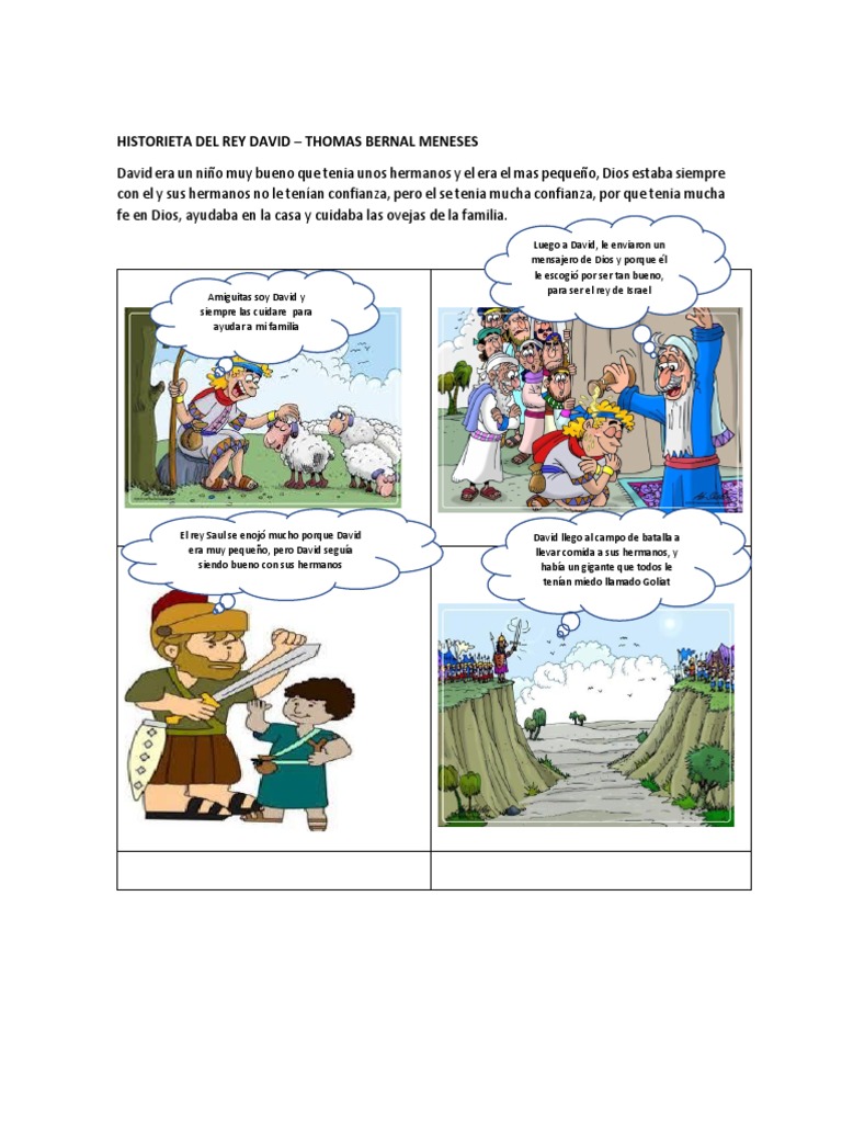 Historieta Del Rey David | PDF