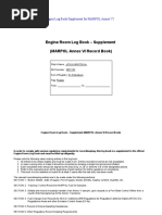 F-082 Chief Engineer's Night Order Book | PDF | Water Transport | Ships