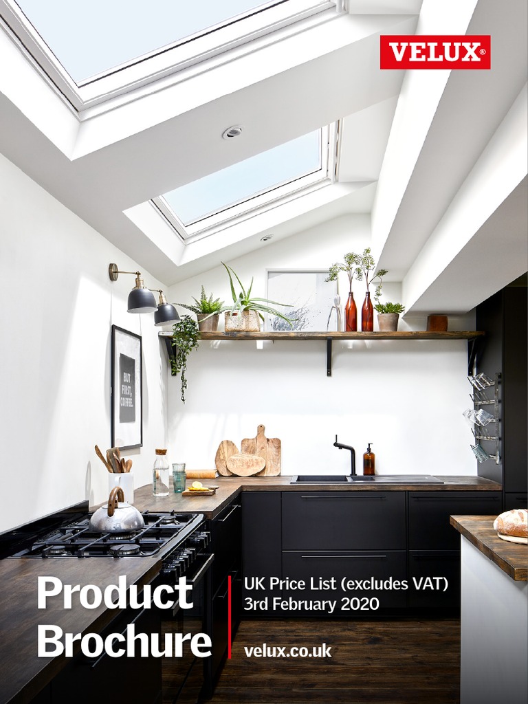 Product Brochure: Velux - Co.uk | PDF | Window | Roof