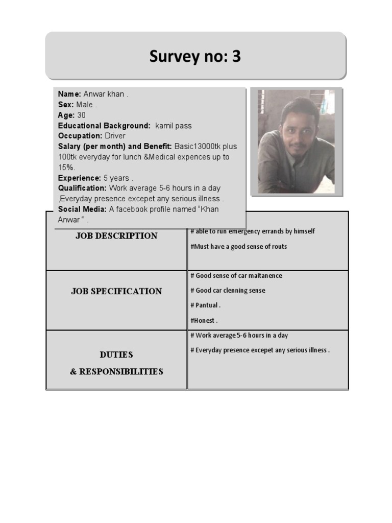 Interview of Anwar | PDF | Career & Growth