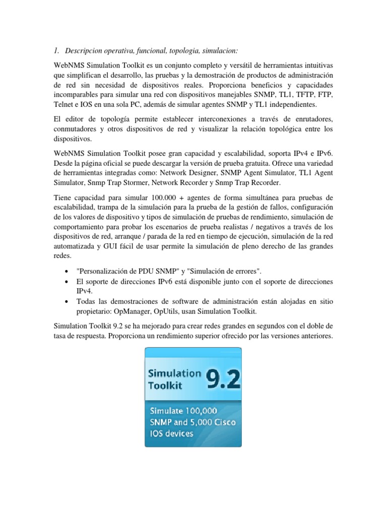 WebNMS Simulation Toolkit | PDF | Yo Pv6 | Microsoft Windows