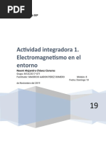 Modulo 12 Actividad Integradora 1 Electromagnetismo en El Entorno M12s1ai1 | PDF ...