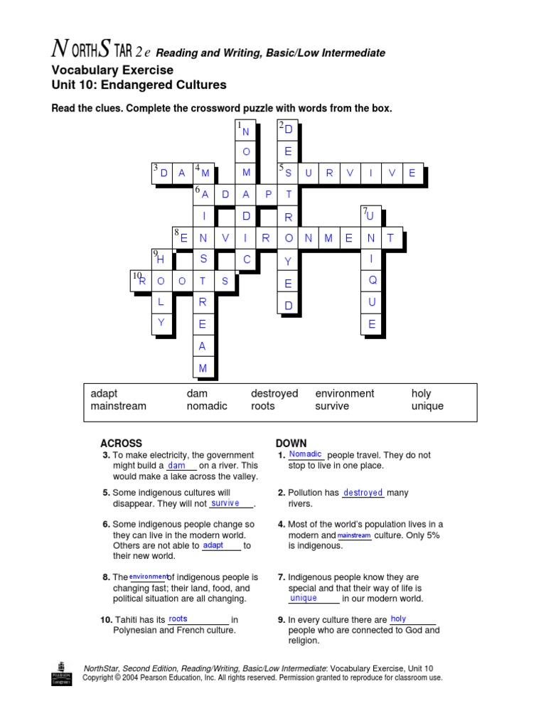 Northstar R W U10 Vocabulary | PDF | Foreign Language Studies