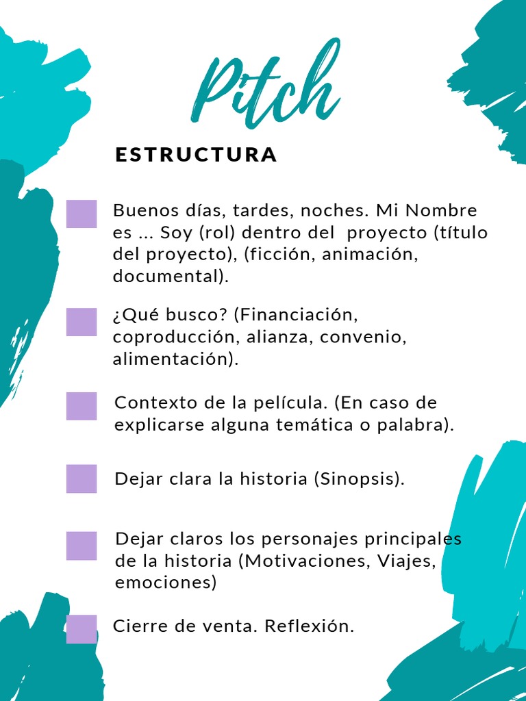 Estructura Pitch PDF | PDF