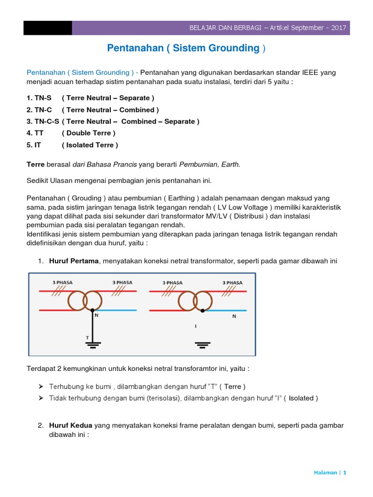 GROUNDING SYSTEMS EXPLAINED | PDF