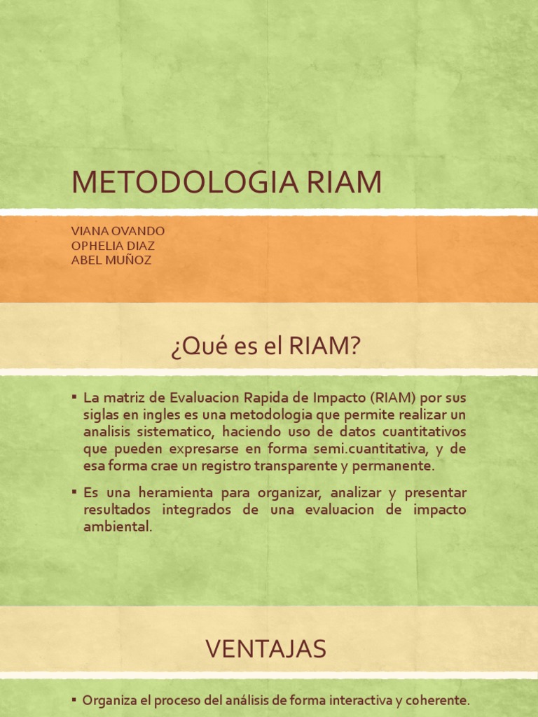 Metodologia Riam | PDF