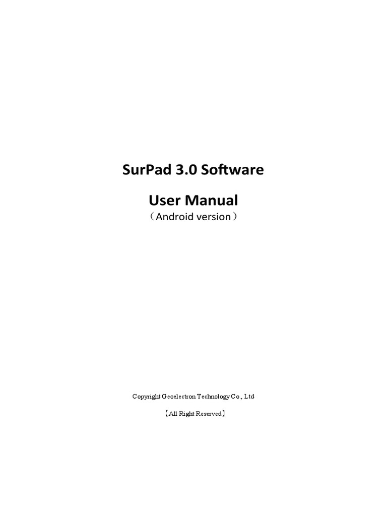 Android SurPad User Manual - 20170725 | PDF | Computer Network | Computer File