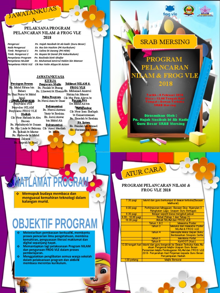 Brosur Pelancaran Program Nilam & Minggu PSS | PDF