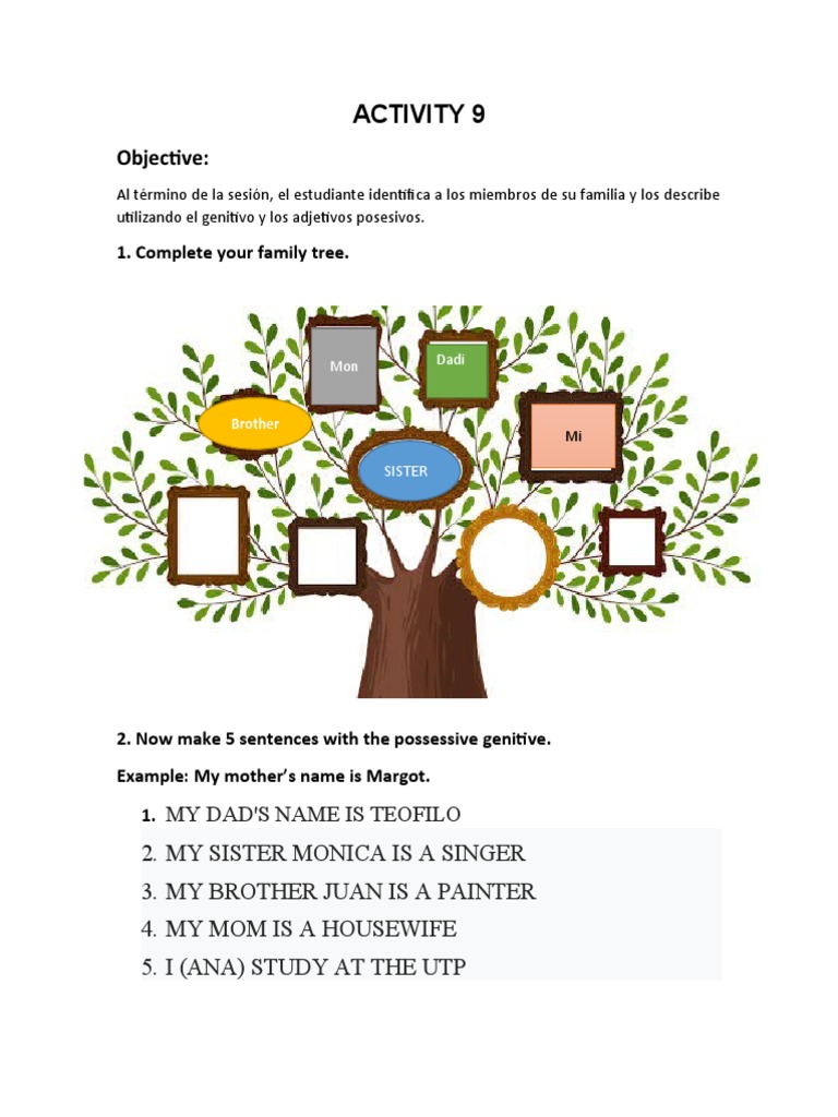 Ingles Ejercicios - S09.s1 | PDF