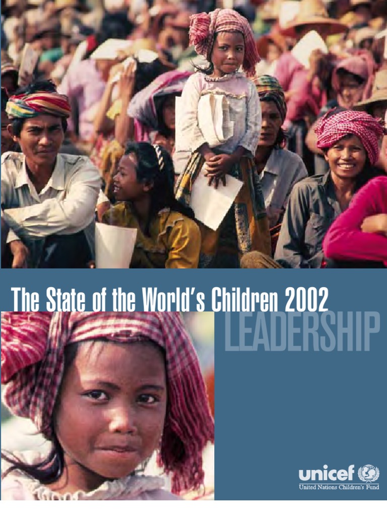 UNICEF: The State of The World's Children 2002 | PDF | Maternal Death ...