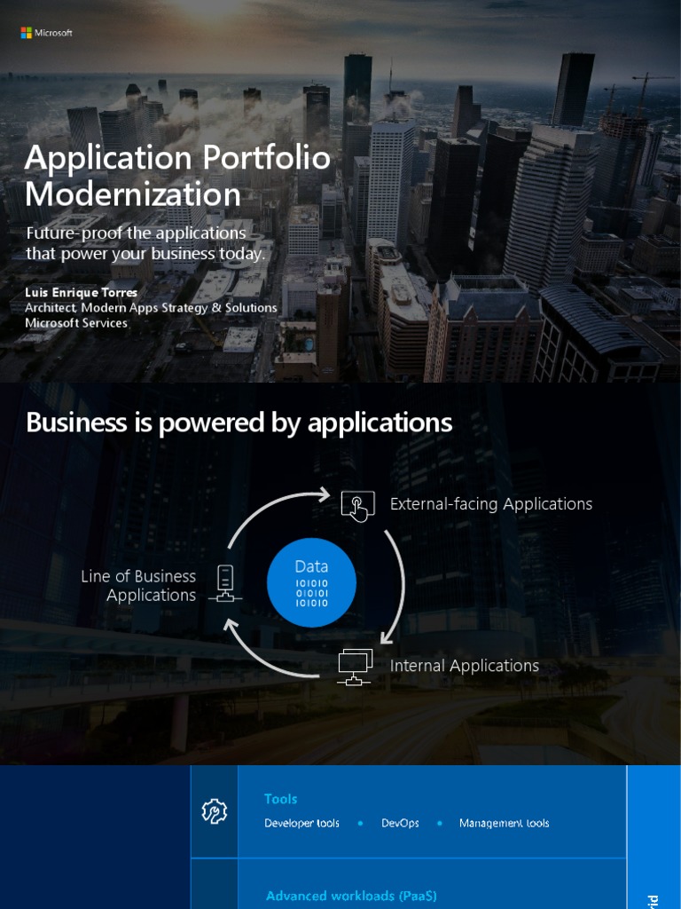 Azure Application Modernization PDF | PDF | Cloud Computing | Microsoft Azure