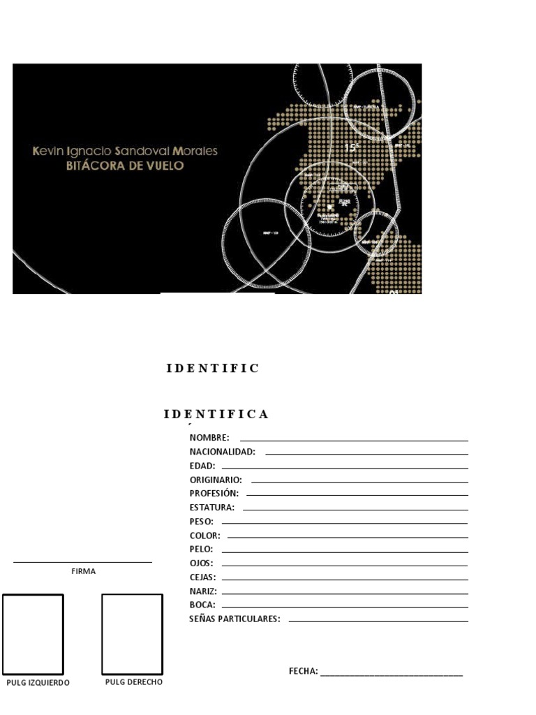 Bitacora De Vuelo Pdf