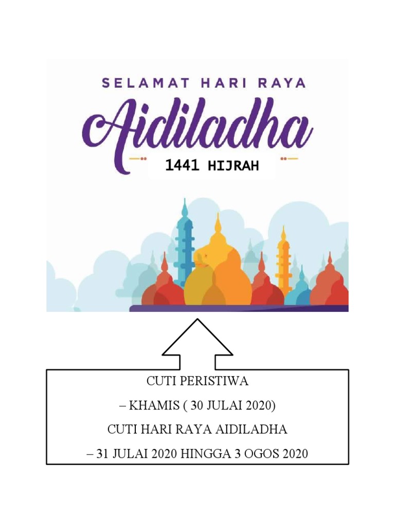 Cuti Raya Haji | PDF