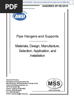 MSS 69 Pipe Hangers and Supports | PDF