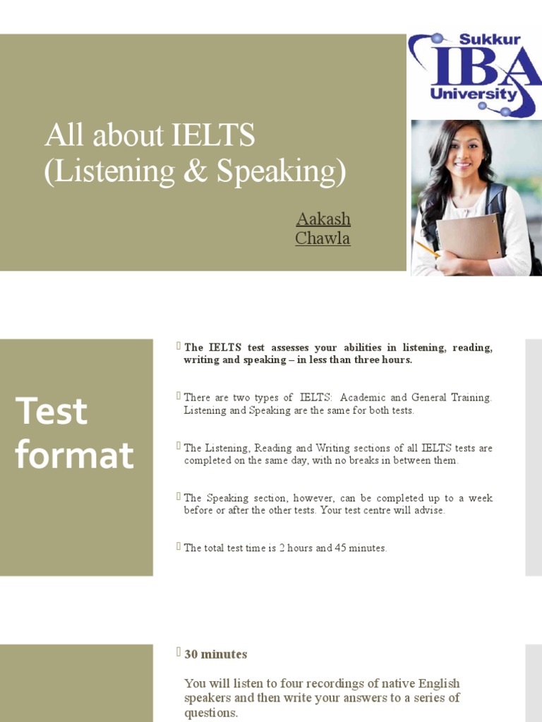 All About IELTS (Listening & Speaking) Prep | PDF | International ...